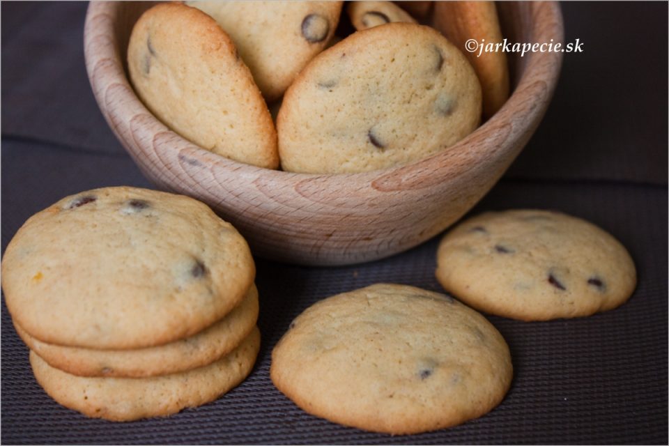 Maslové keksy s čokoládou – jarkapecie.sk